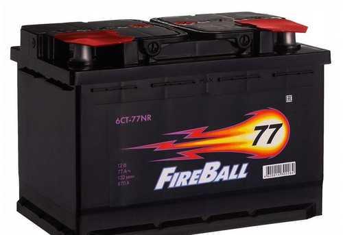Аккумулятор автомобильный Fire Ball 6ст-77 (0) NR