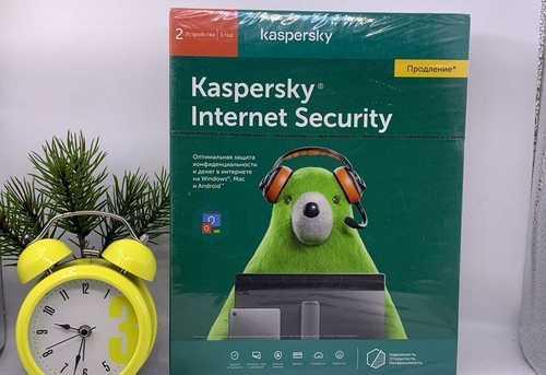 Kaspersky internet securite BOX 2 ус-ва новый