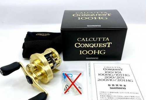 Катушка shimano 21 calcutta conquest 100HG right