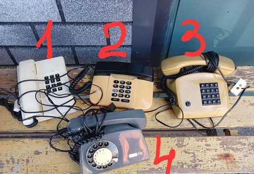 Старые телефоны СССР и 90е