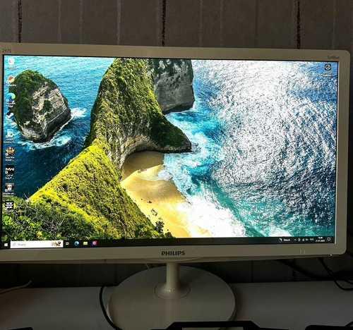 Монитор Philips 247e6e белый 60Hz