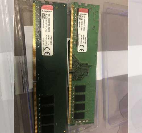 Оперативная память Kingston valueram DDR4 16gb