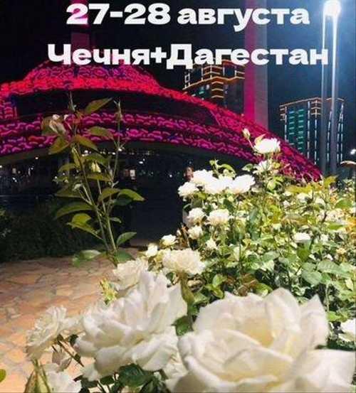 Тур Чечня+Дагестан 27-28 августа
