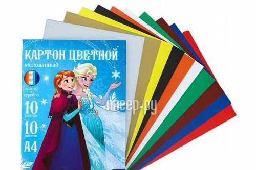 Картон цветной Disney Холодное сердце Эльза и