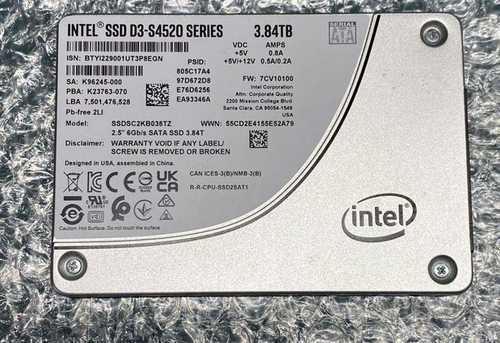 Intel SSD D3-S4520 3.84TB