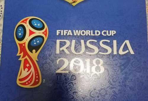 Заполненный альбом fifa world cup russia 2018