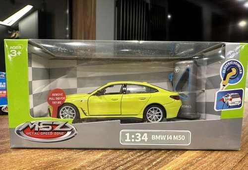 Машина модель bmw i4 1:32