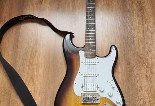 Электрогитара fender squier stratocaster bullet