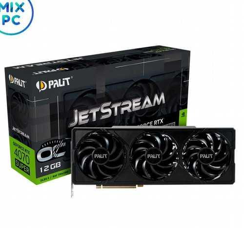 Видеокарта RTX4070 Super 12Gb Palit jetstream OC NED407ST19K9-1043J