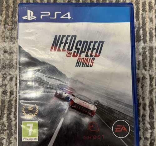 Диск ps4 need for speed rivals