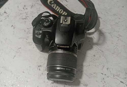 Зеркальный фотоаппарат canon EOS 1000D