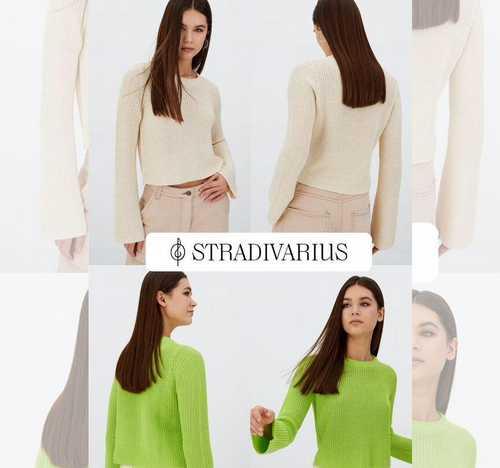 Кроп свитер Stradivarius XS S M L новые