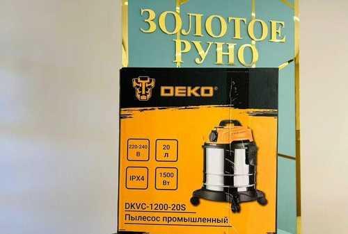 Пылесос промышленный deko dkvc-1200-20S (Бусыгина)