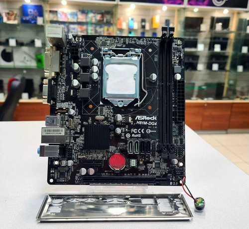 Материнская плата ASRock H81M-DG4 / LGA 1150