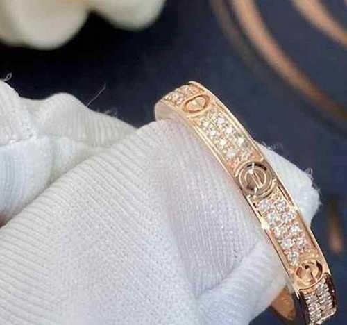 Кольцо Cartier Love, small модель 0,16ct