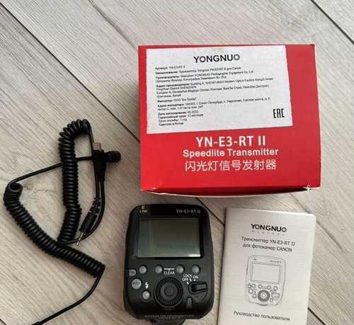 Трансмиттер Yongnuo YN-E3-RT для Canon