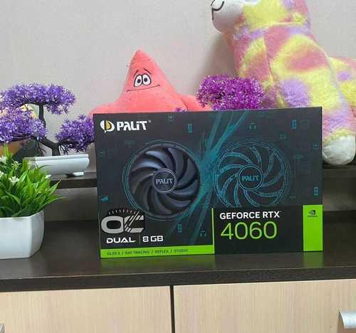 Видеокарта Palit GeForce RTX 4060 Dual NE64060019P