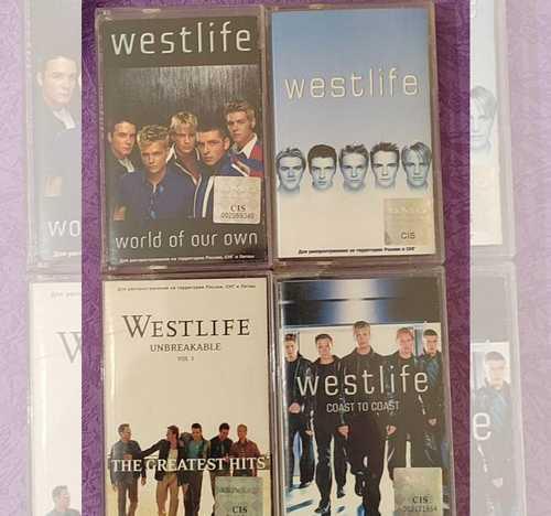 Аудио кассеты westlife