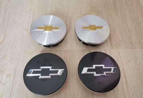 Колпачки заглушки на диски 58 и 53mm Chevrolet
