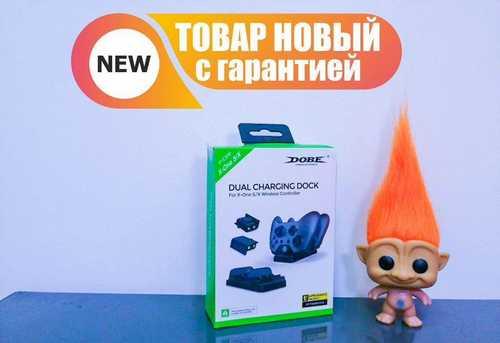 Зар.станция +2акб для геймпада Xbox One Чёрная