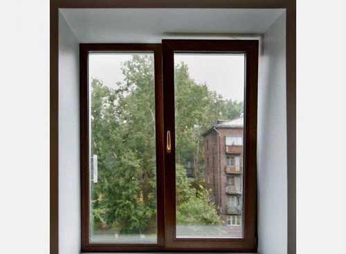 Окна пвх в частный дом KL500 100mmX9023