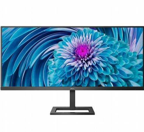 Монитор Philips 34'' 345E2AE, черный