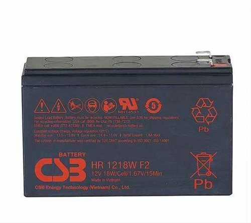 Аккумулятор CSB HR 1218W новый