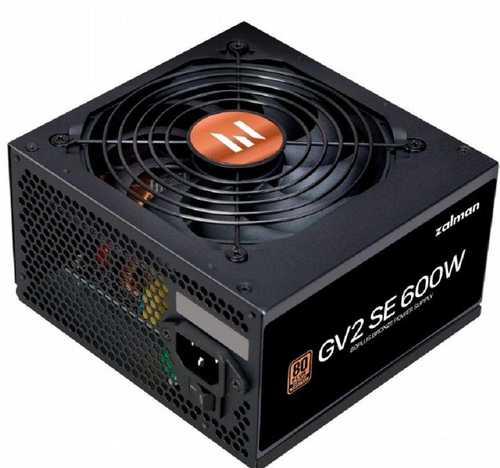 Zalman ZM600-GV2SE 600W, ATX12V v2.52, apfc, 12cm Fan, 80  Bronze, Ret