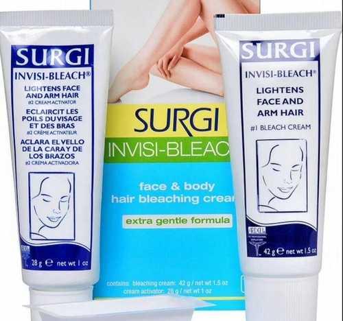 Обесцвечивающий крем краска Surgi Cream Invisi