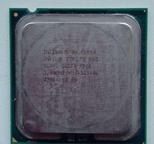 Процессор Intel Core 2 duo e6850 2ядра 3.00ghz