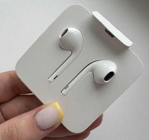 Наушники apple earpods lightning оригинал