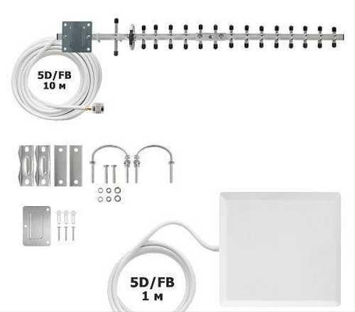 4G 3G антенны vegatel комплект 1800/2100-14YF