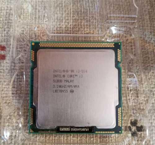 Процессор intel i3 550   кулер