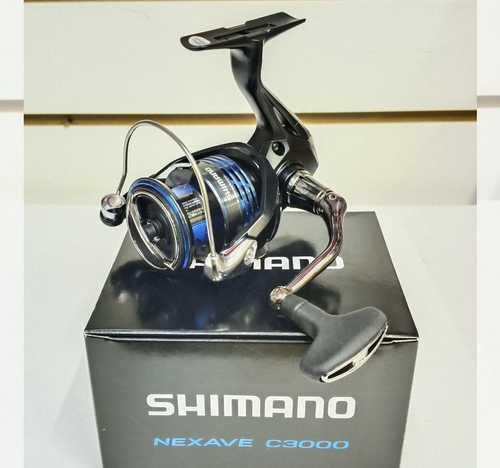 Катушка Shimano 21 Nexave C3000 и 4000