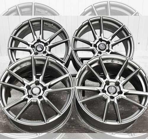 Диски литые R18 5x112 Enkei SC47 с датчиками