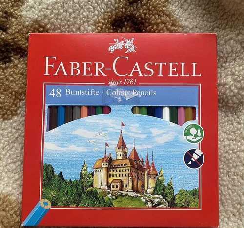 Faber castell карандаши 48 цветов