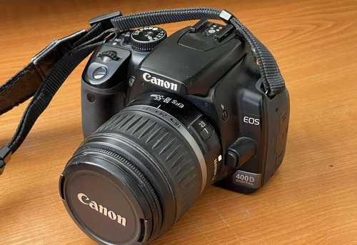 Canon EOS 400D с устройством печати