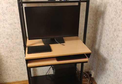 Компьютерный стол с выдвижным механизмом
