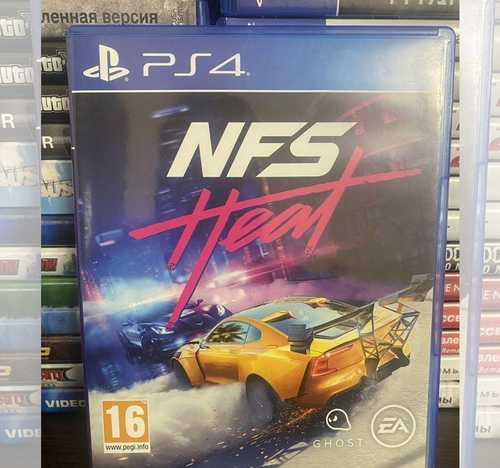 Игра "Need for speed: Heat" для PS4 (б/у диск)