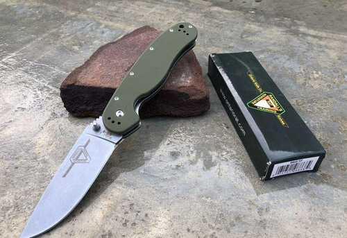 Нож Ontario Rat 1 зелёный