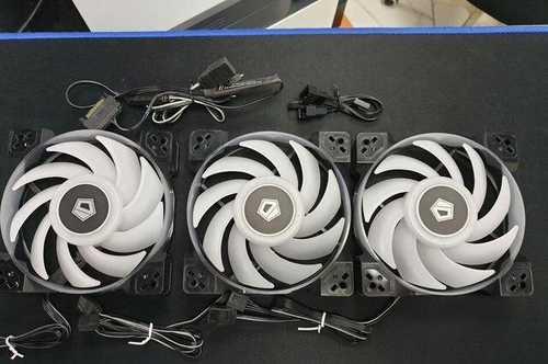 Комплект вентиляторов ID-cooling RGB Series 120мм