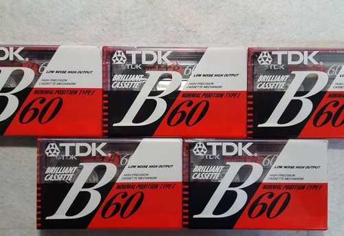 Аудиокассеты TDK B 60