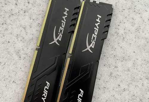 Оперативная память fury Black DDR4 3200 Мгц