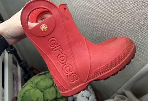 Резиновые сапоги Crocs c10