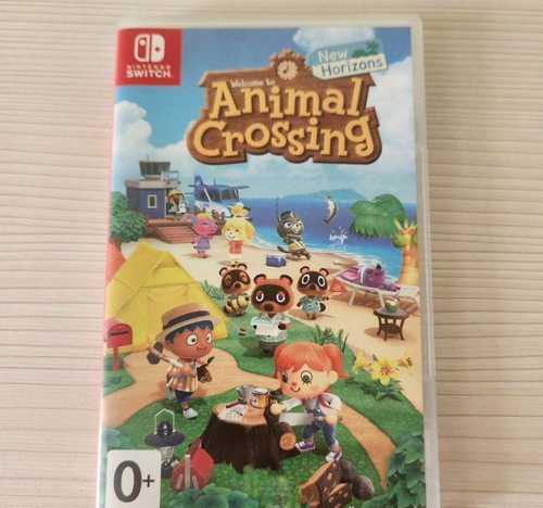 Animal crossing new horizons картридж