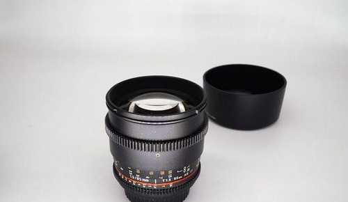 Samyang 85mm T1.5 AS IF UMC vdslr II Canon EF