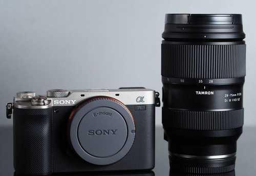 Sony A7C Silver Kit Tamron 28-75mm f/2.8 G2 Sony E