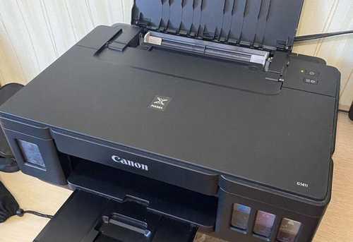 Принтер цветной снпч canon pixma g1411