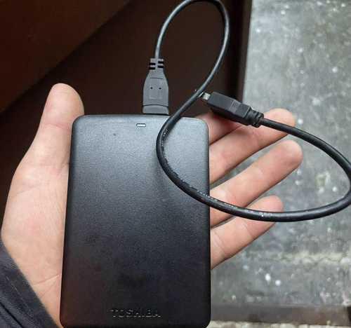 500 гб Внешний HDD Toshiba