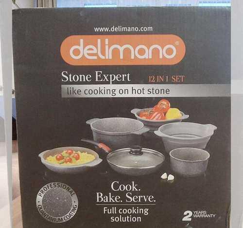 Набор посуды delimano stone expert